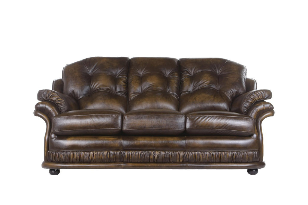 Senator 3 Seater Sofa Antique Gold – SofaSofa